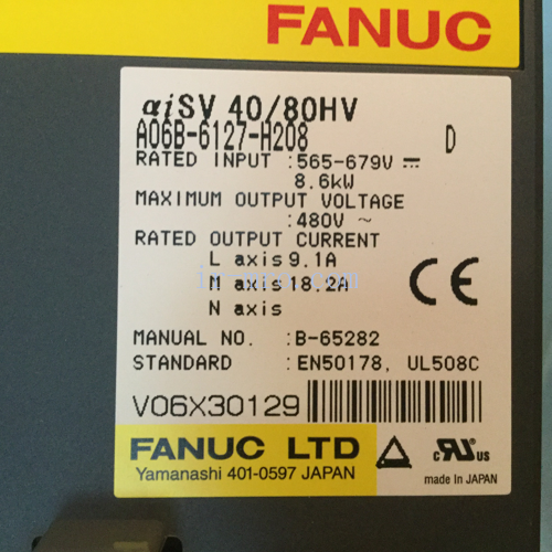 Fanuc A06B-6127-H208 – Industrial ROBOT MRO
