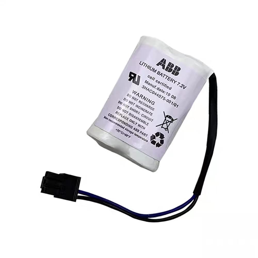 ABB 3HAC044075-001 Battery Unit 7.2V SMB Battery Power ABB Robot ...