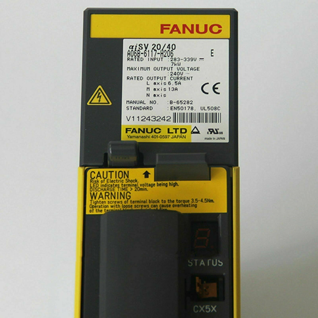 FANUC-SERVO-AMPLIFIER-A06B-6117-H206 – Industrial ROBOT MRO