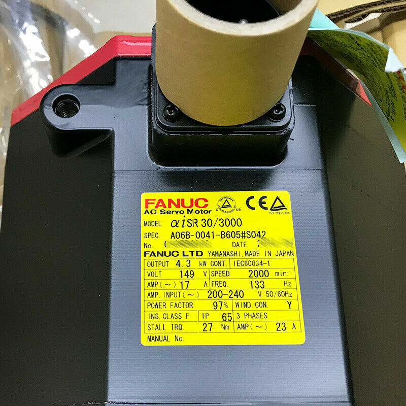 FANUC SERVO MOTOR A06B-0041-B605#S042 – Industrial ROBOT MRO